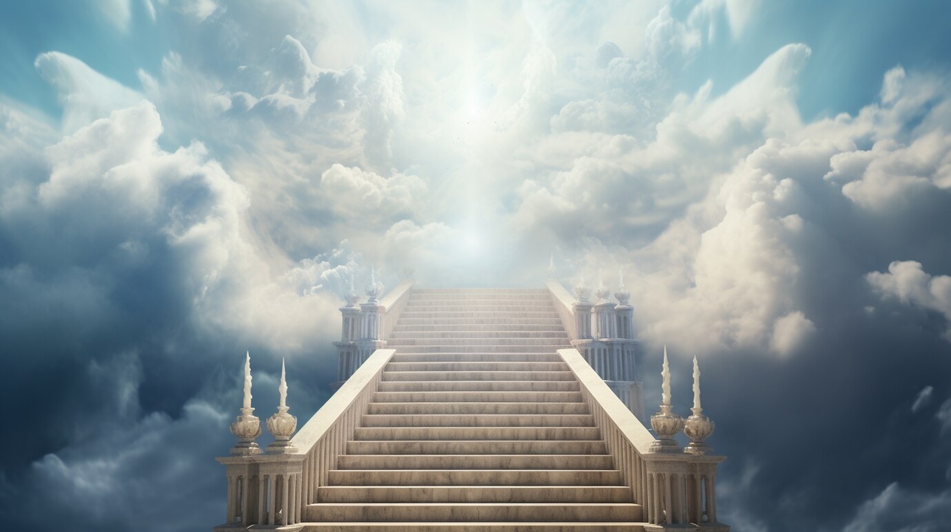 photorealistic-style-clouds-stairs_23-2151058879 - Universitas Alma Ata ...